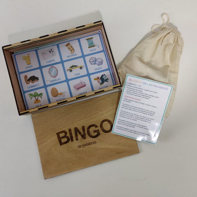 Bingo de Palabras – Reconocimiento y Lectura - Pipi Cucu