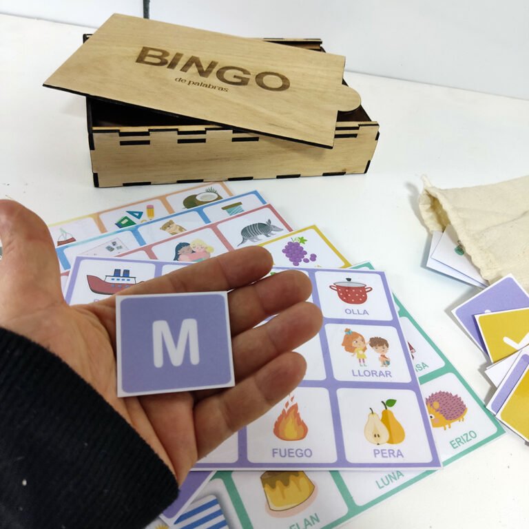 Bingo de Palabras – Reconocimiento y Lectura - Pipi Cucu