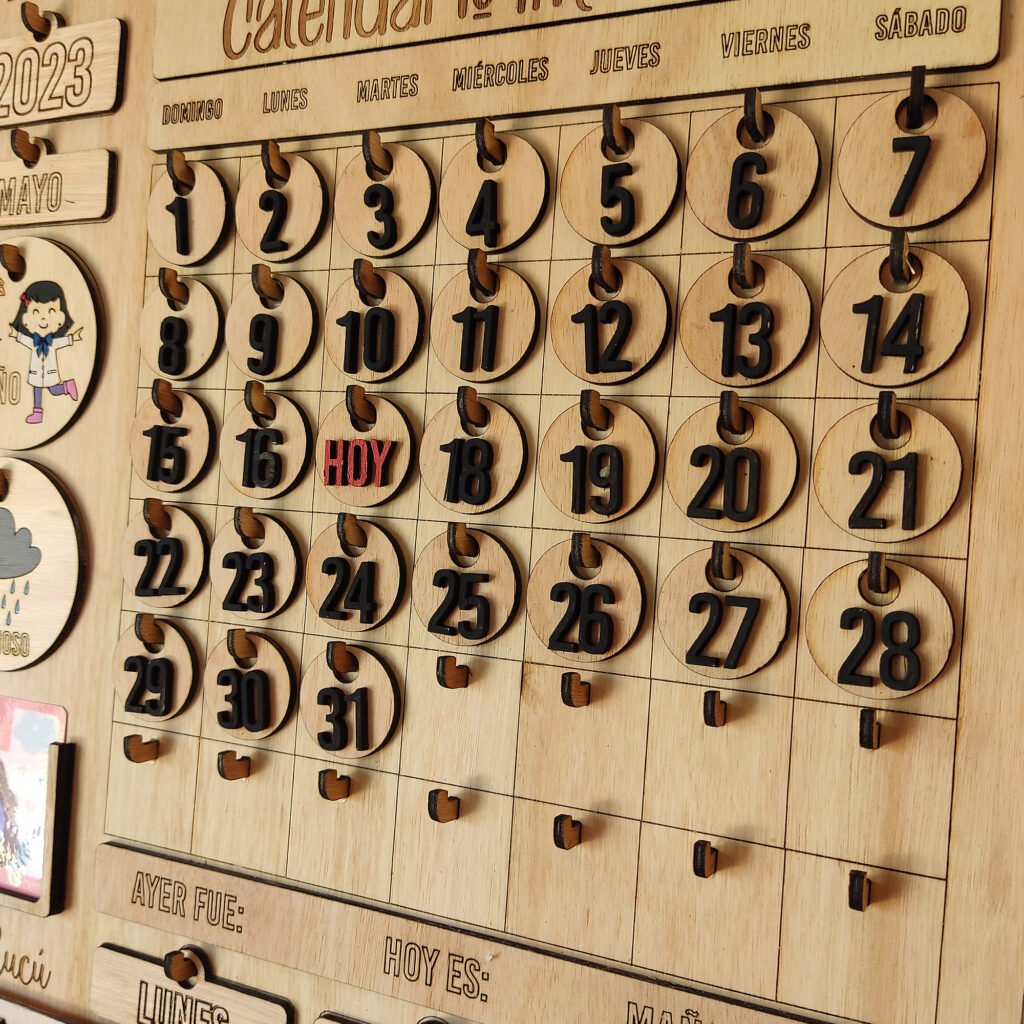 Calendario Interactivo - Pipí Cucú