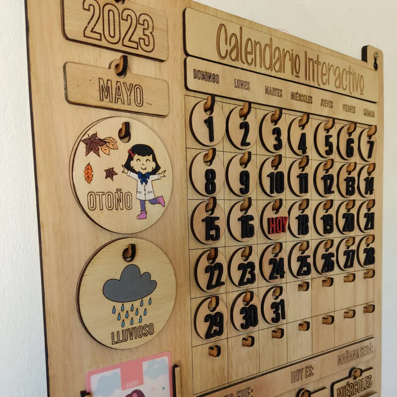 Calendario Interactivo - Pipí Cucú