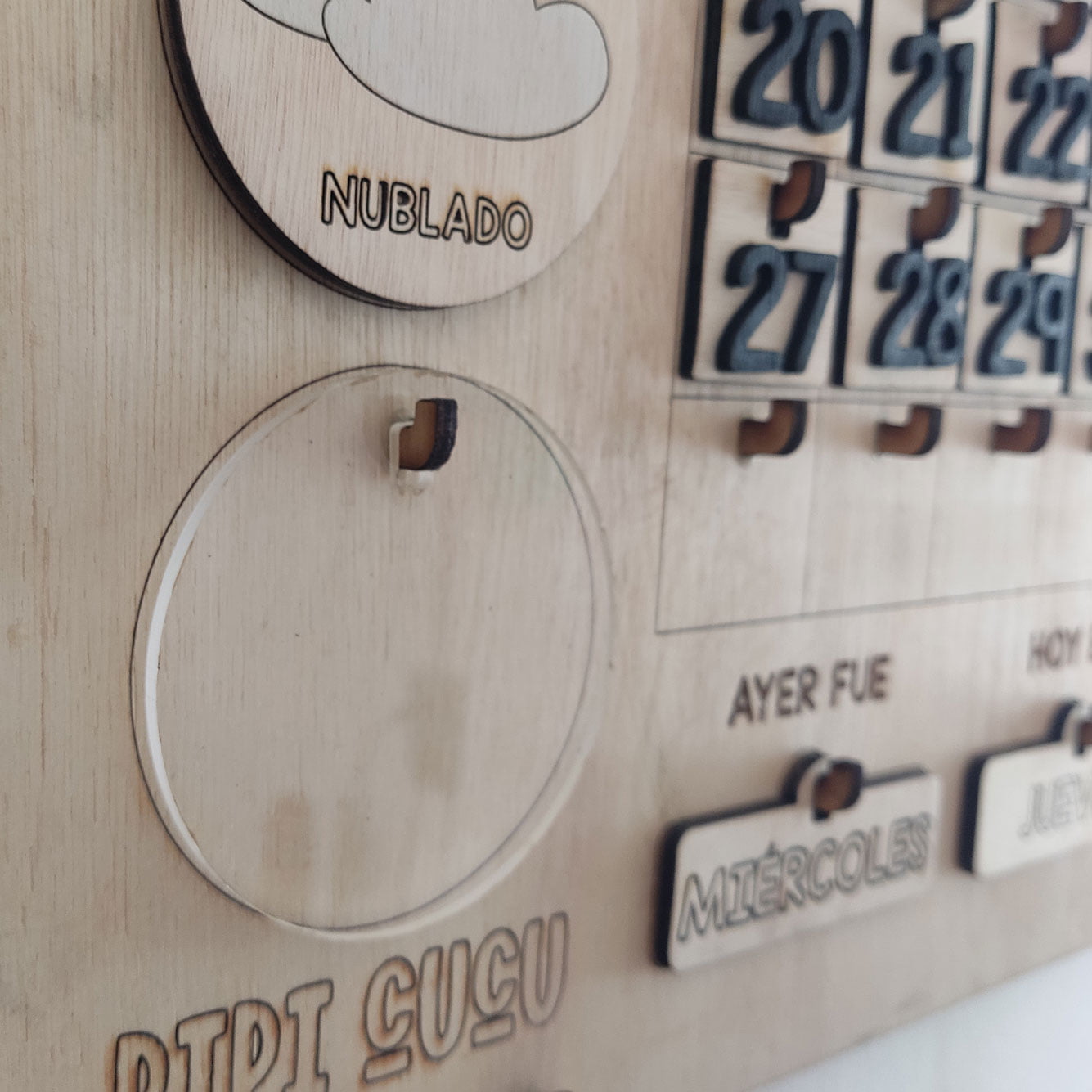 Calendario Interactivo - Pipí Cucú