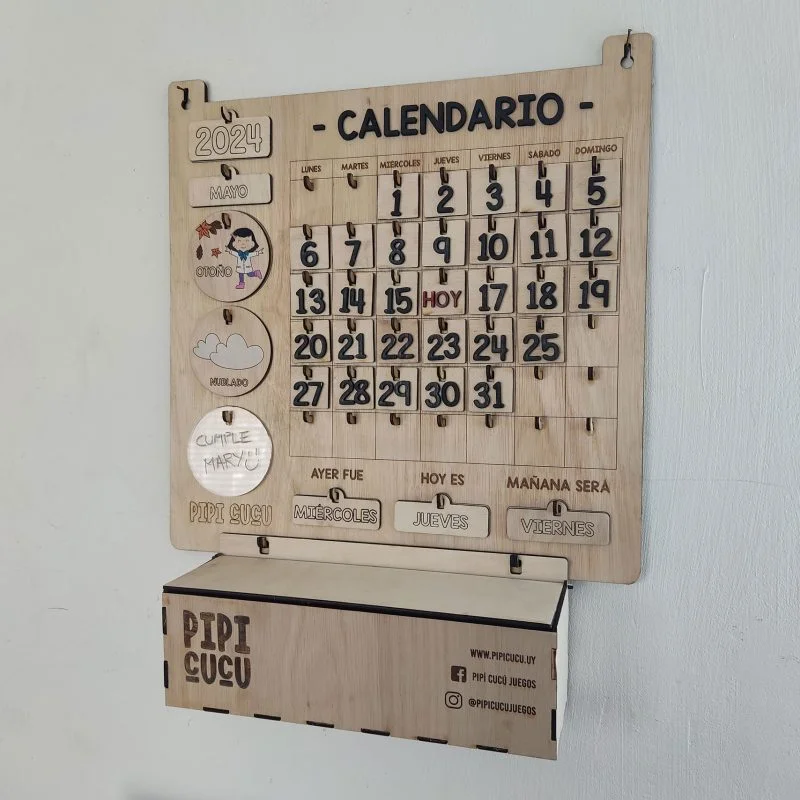 Calendario Interactivo - Pipí Cucú